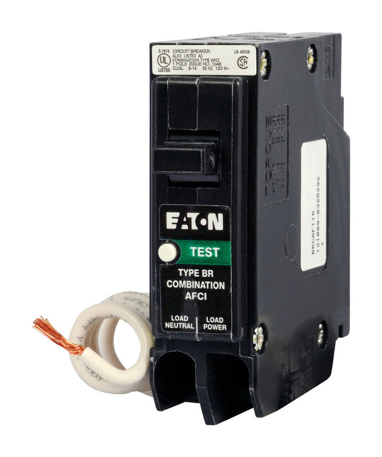 Eaton BRCAF120CS AFCI Arc Fault Breaker, 20 Amps - Walmart.com
