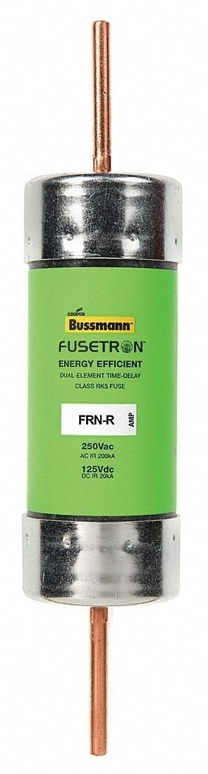 Eaton BUSSMANN 200A Time Delay Fiberglass Fuse with 250VAC/DC Voltage ...