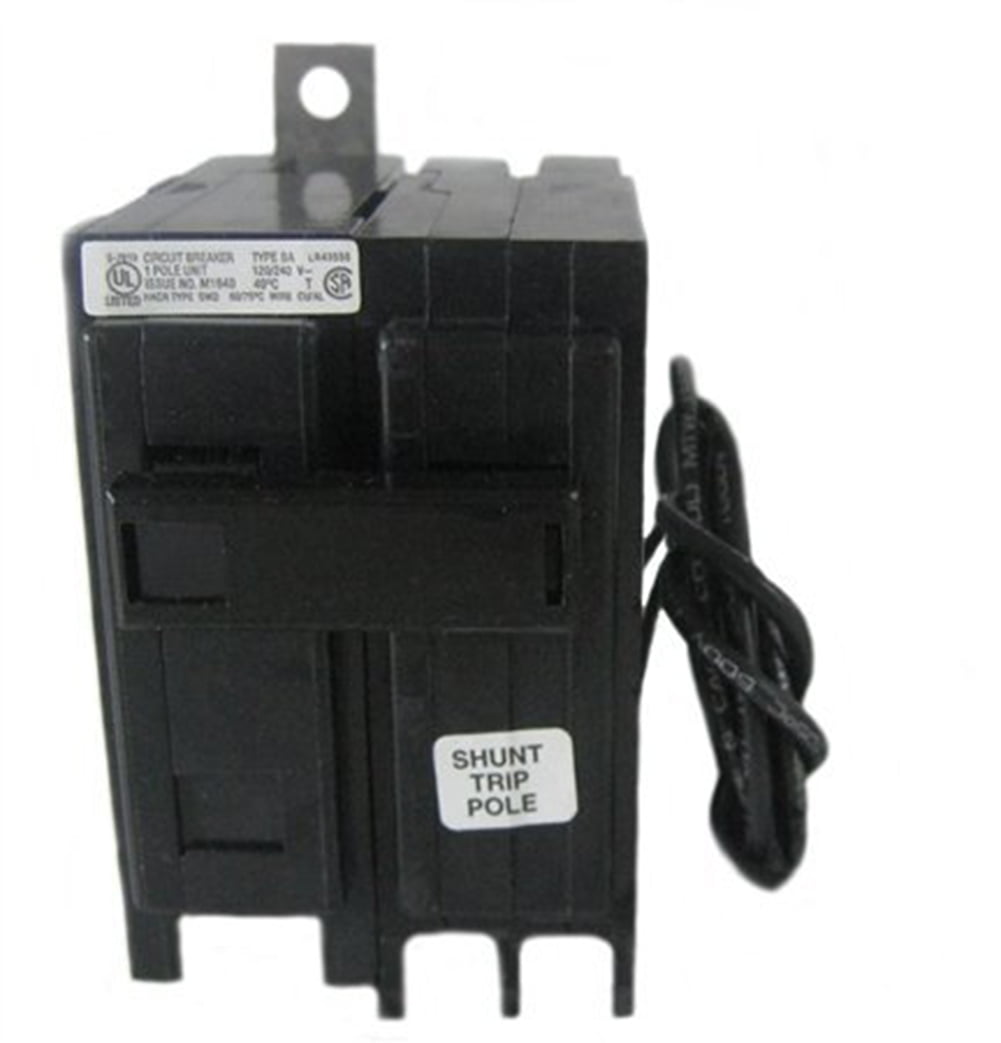 Eaton Breaker, 20A, 1P, 120/240V, Type BAB, 10 kAlC, Bolt On, Shunt ...