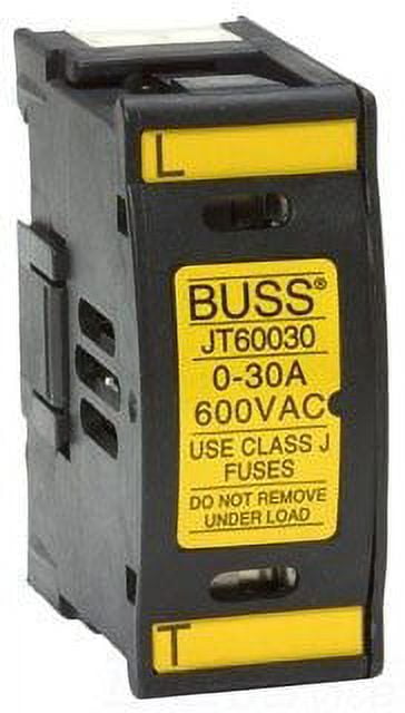 fuse block,class j,30a,1 pole eaton bussmann jtn60030 - Walmart.com