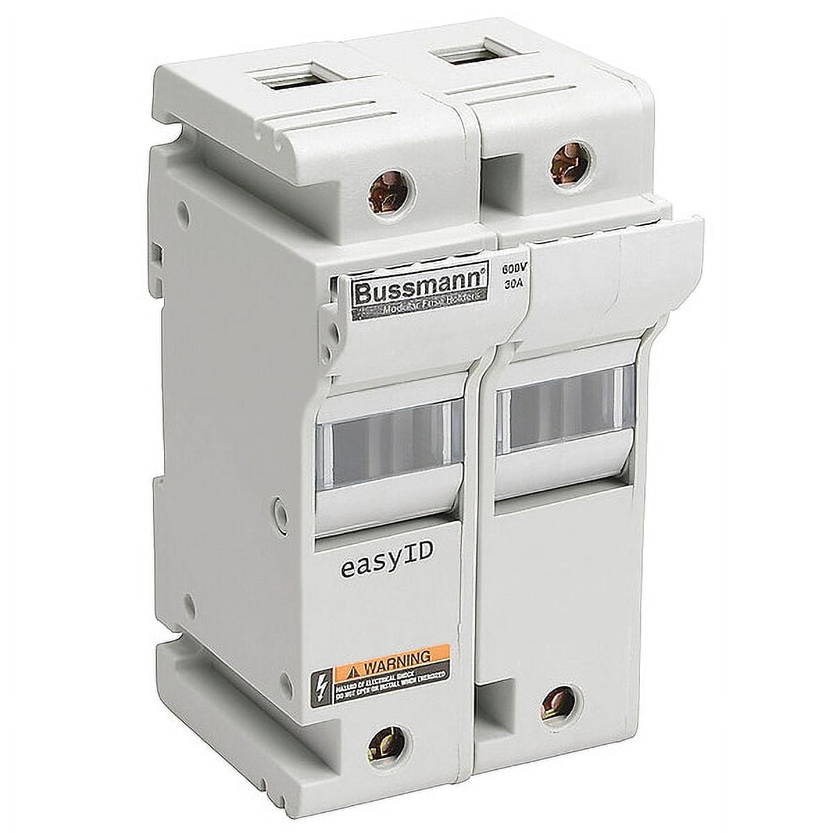 Eaton Bussmann Fuse Block,0 to 30A,Class J,2 Pole CH30J2 - Walmart.com