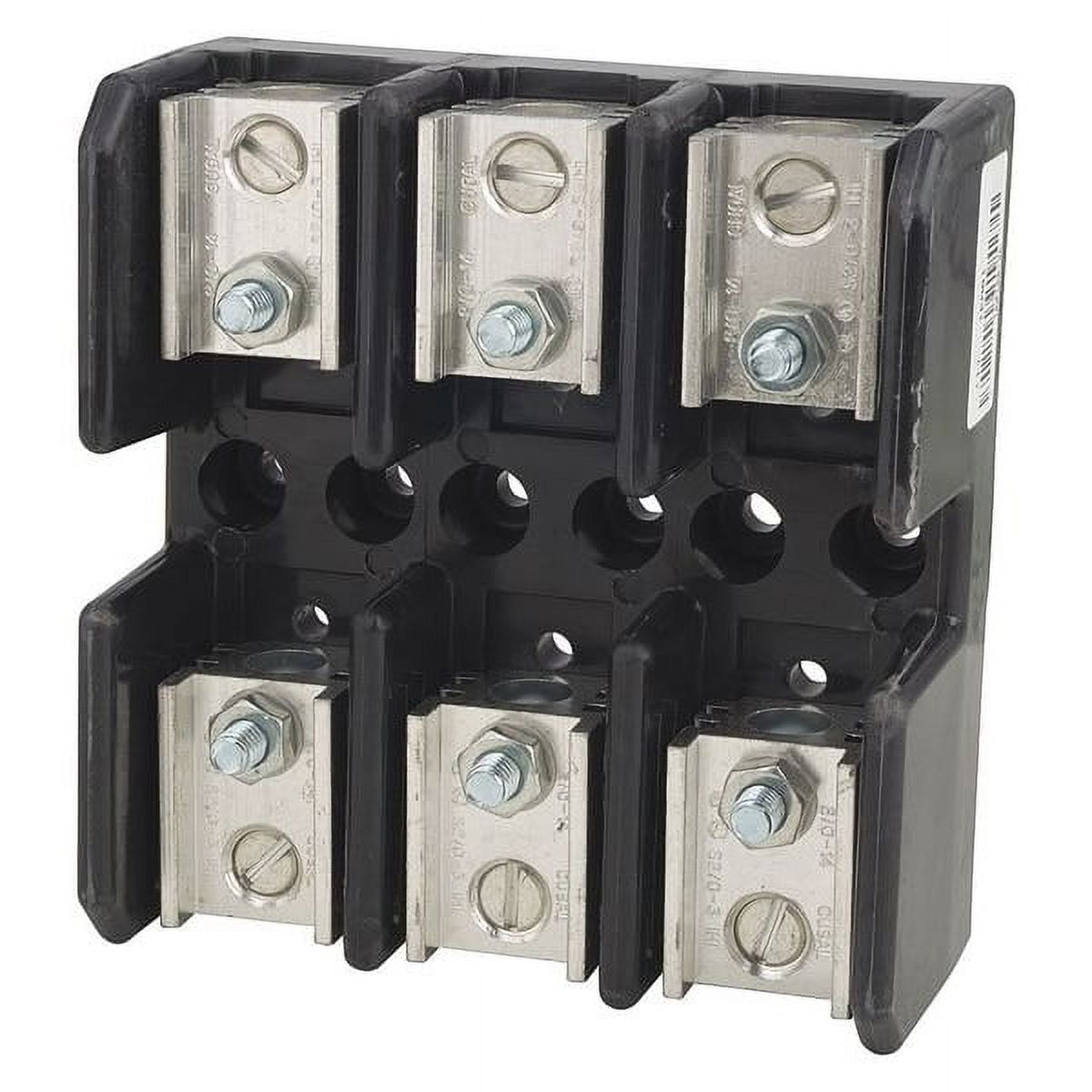 Eaton Bussmann Fuse Block,61 to 100A,T,3 Pole T60100-3C - Walmart.com