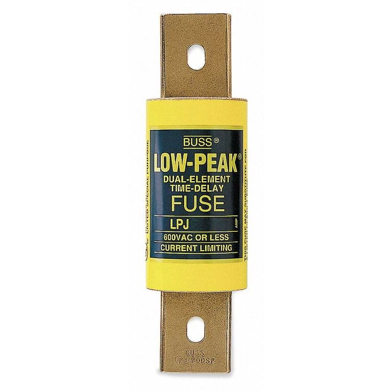 Bussman LPJ-200SP Low Peak Fuse Class J Time Delay 600V, 51% OFF