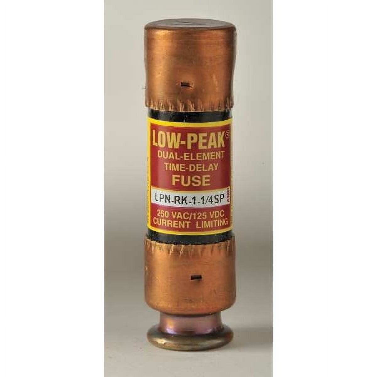 Eaton Bussmann Fuse,Class RK1,1-1/4A,LPN-RK-SP Series LPN-RK-1-1/4SP ...