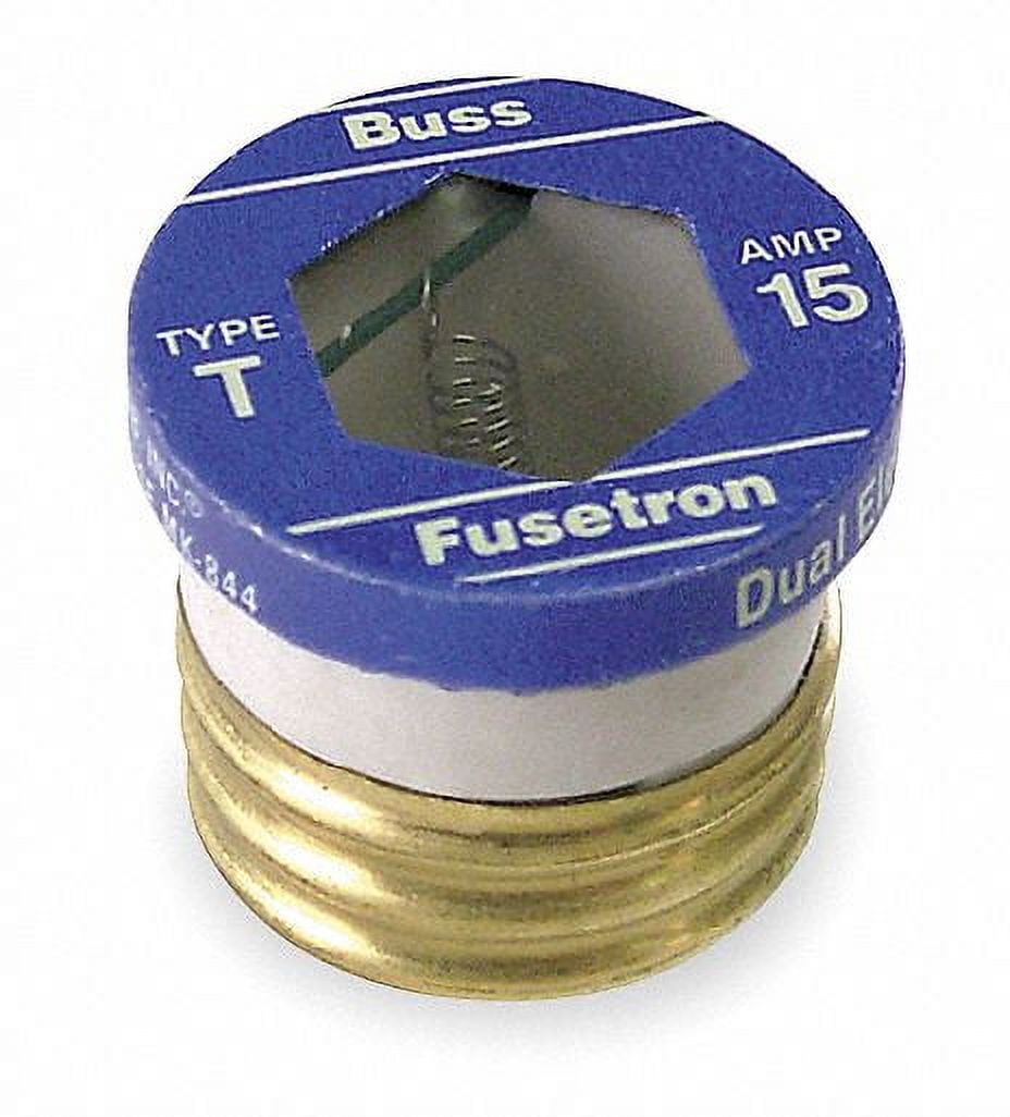 Eaton Bussmann Plug Fuse,T Series,4-1/2A,PK4 T-4-1/2 - Walmart.com