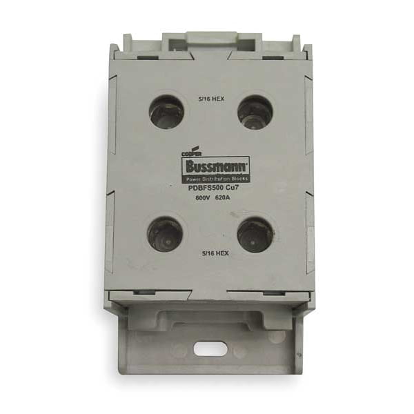Eaton Bussmann Power Distr Block,Al/Cu,600V AC/DC PDBFS500 - Walmart.com