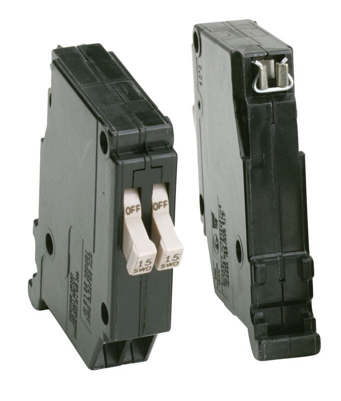 Eaton Electrical CHT1515 15 amp Tandem Single Pole Circuit Breaker 0.75 ...