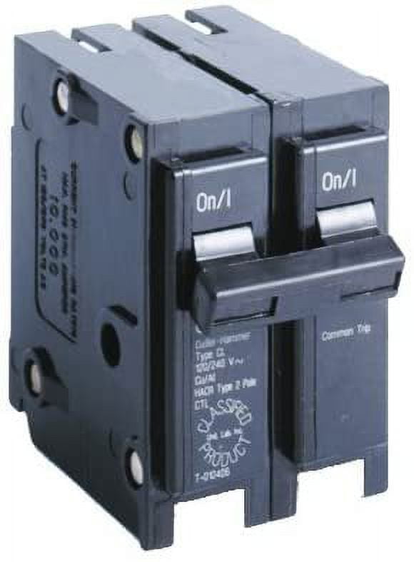 Eaton CL220CS Circuit Breaker, UL, Double Pole, 20A, 240-Volt ...