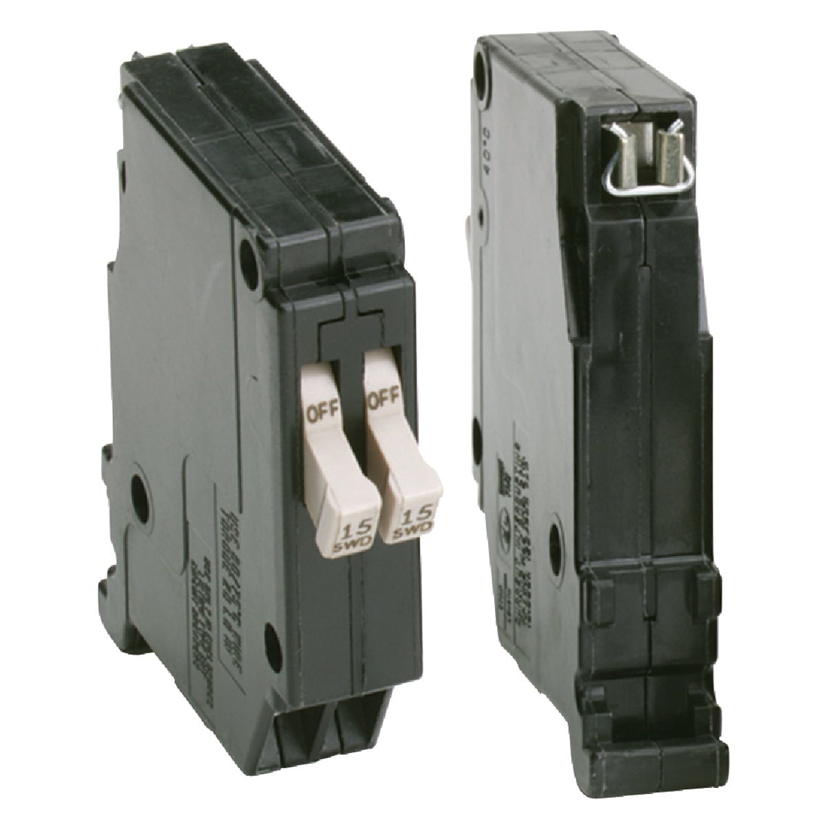 Eaton Ch Series Single-Pole Twin Breaker, 3/4 In., 120 Vac, 15 Amps ...