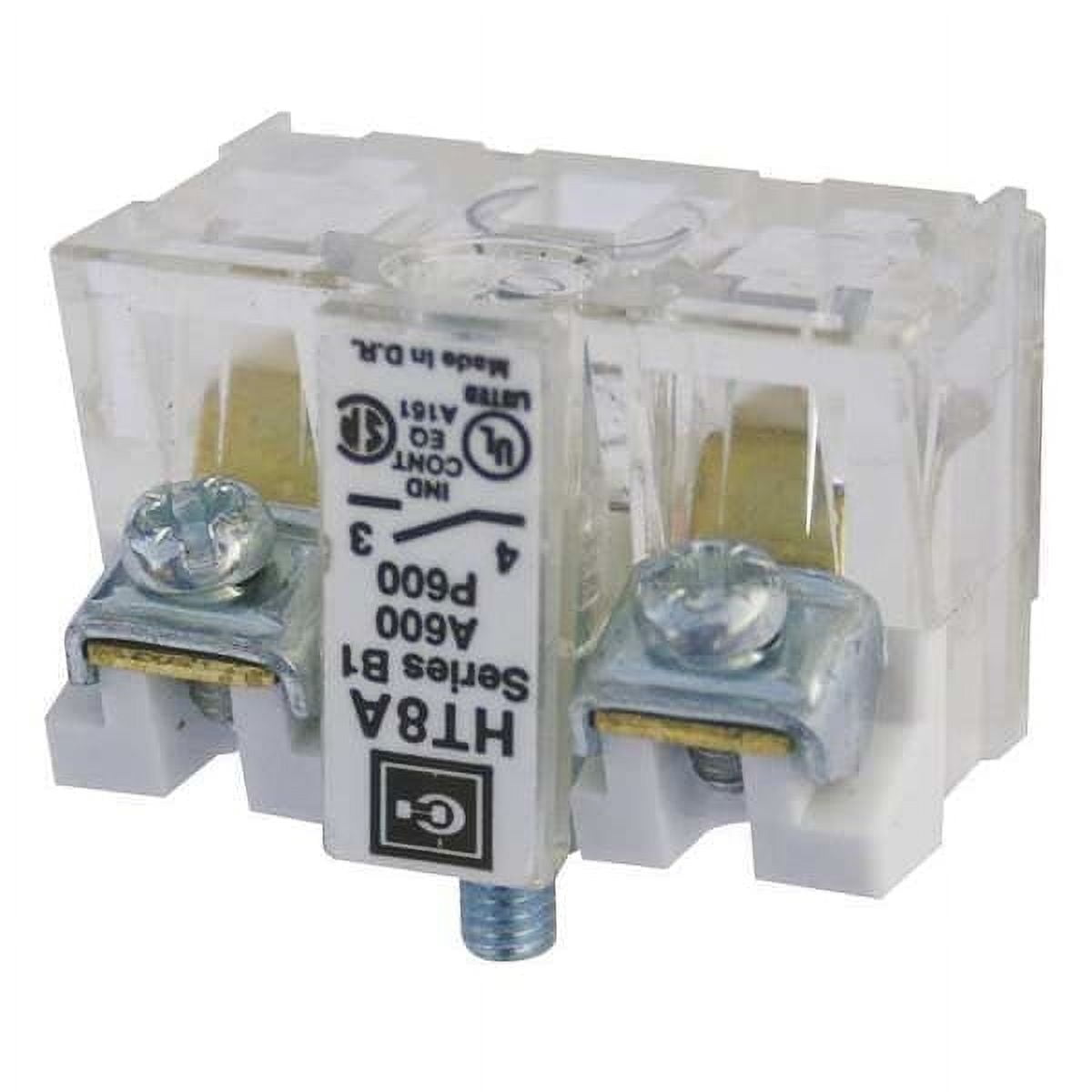 Eaton Contact Block, Clear, 1NO, 30 mm, HT800 HT8A - Walmart.com