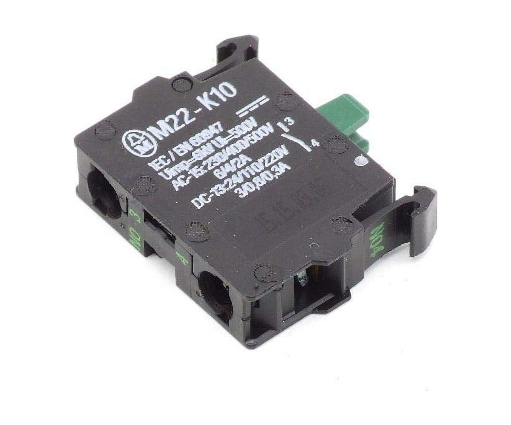 Eaton / Control Automation M22-K10 Accessory, Contact Block, No Contact Configuration, Terminal ...