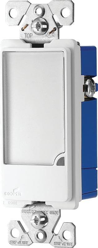 Eaton Cooper Wiring Patrol Series 7737W-K Night Light, 120 V, 1 W, 3 ...