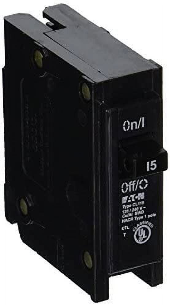 Eaton Corporation CL115CS Single Pole Ul Classified Replacement Breaker ...