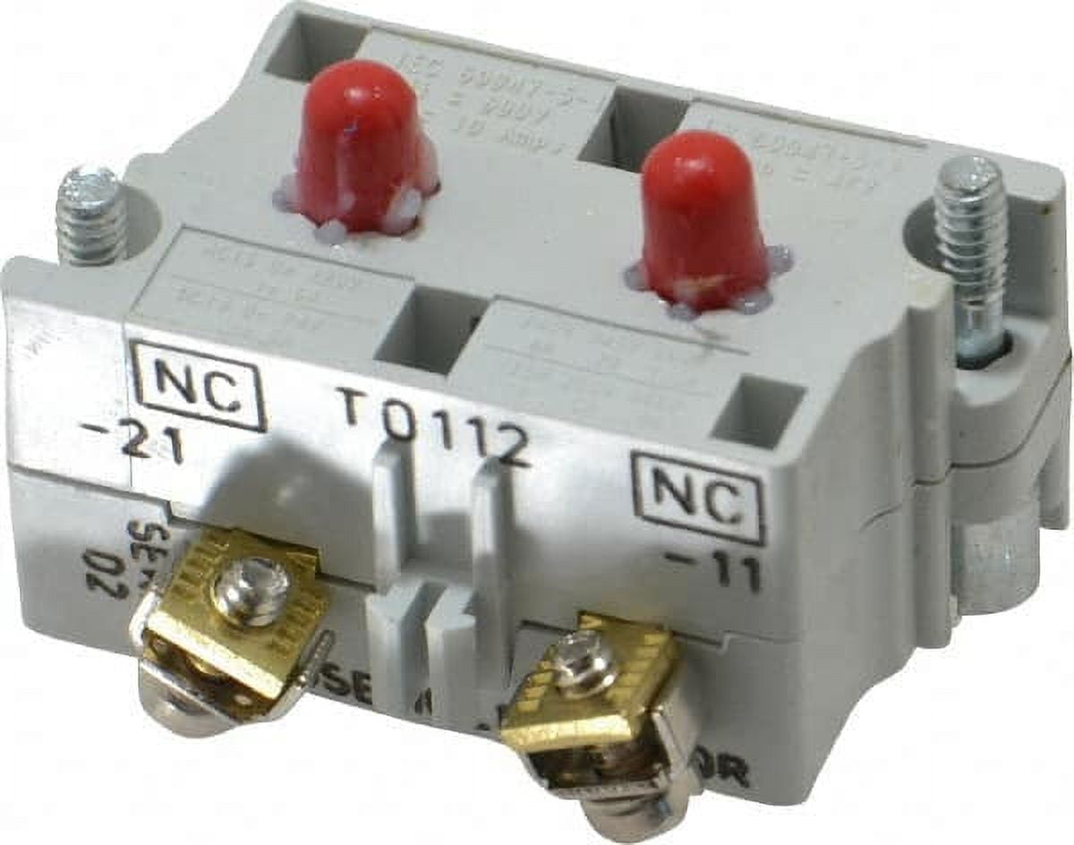 Eaton Cutler-Hammer 2NC, 0.5 Amp, Electrical Switch Contact Block ...