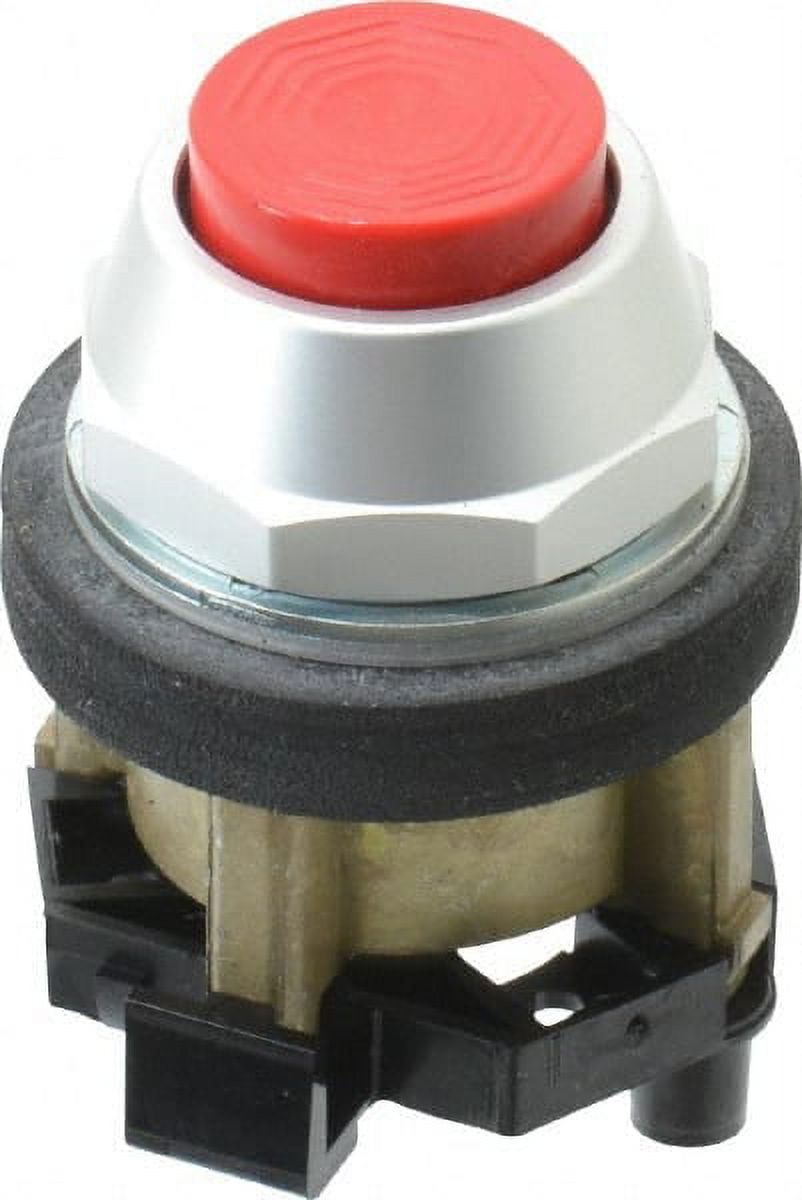 Eaton Cutler-Hammer 30-1/2mm Mount Hole, Extended Straight, Pushbutton ...