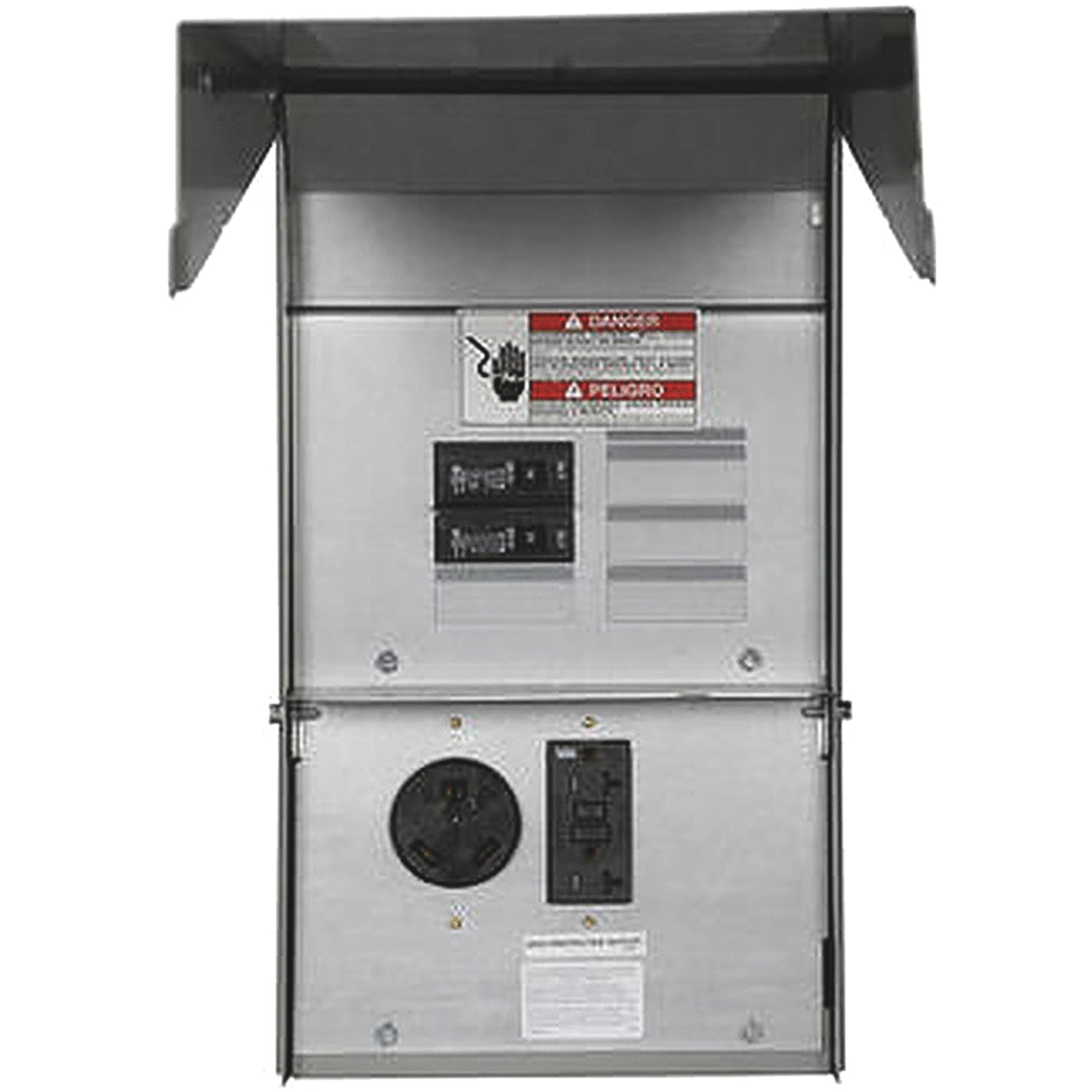Eaton Cutler-Hammer 30A/20A Raintight Enclosure CHU4N9NS - Walmart.com