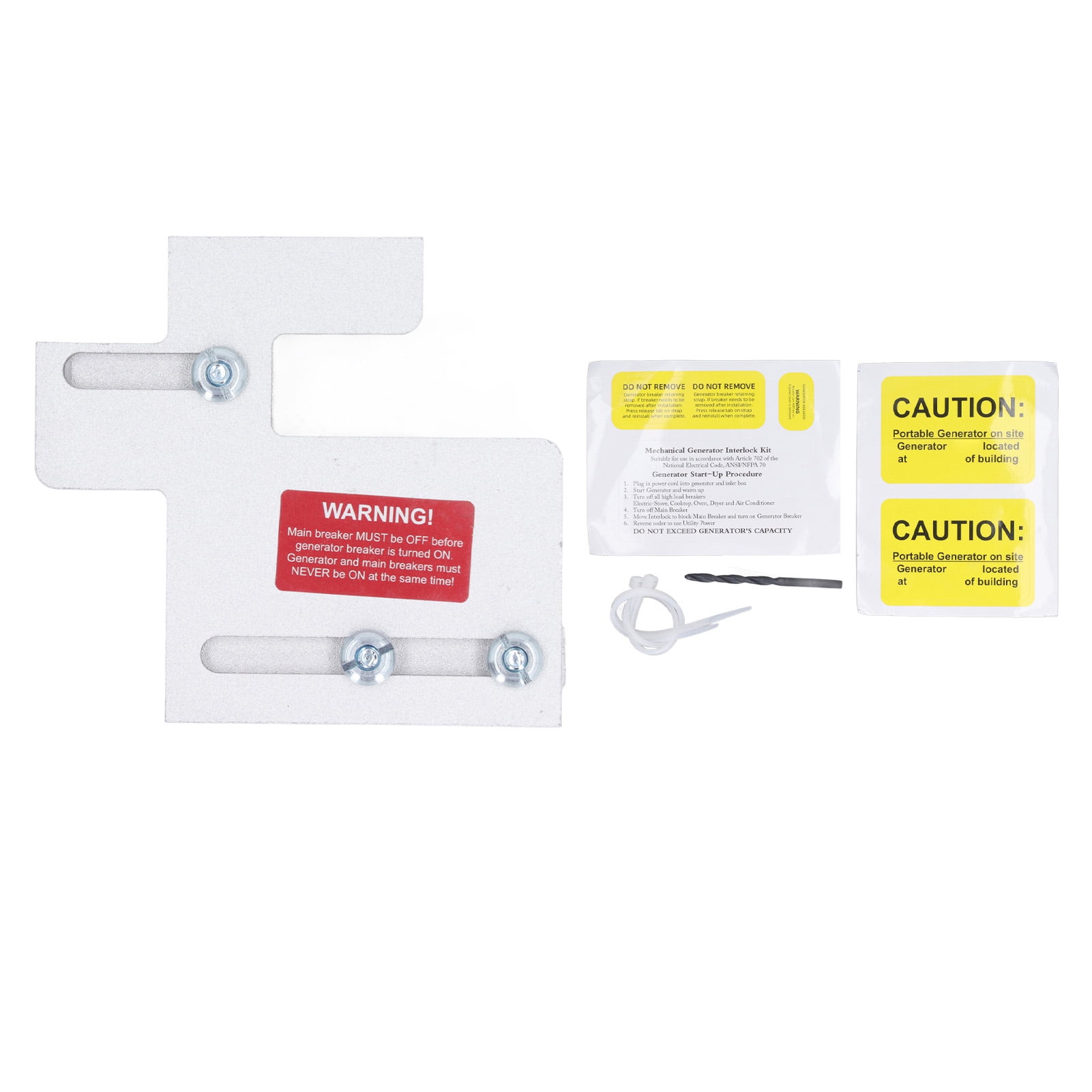 Eaton Cutler Hammer BR Series Generator Interlock Kit, 150-200 Amp, 1 1 ...