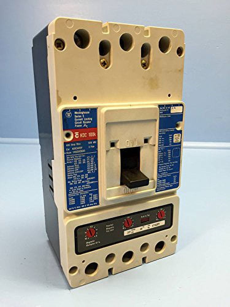 Eaton Cutler Hammer Westinghouse KDC3400F 3 Pole 400 Amp 600v Circuit ...