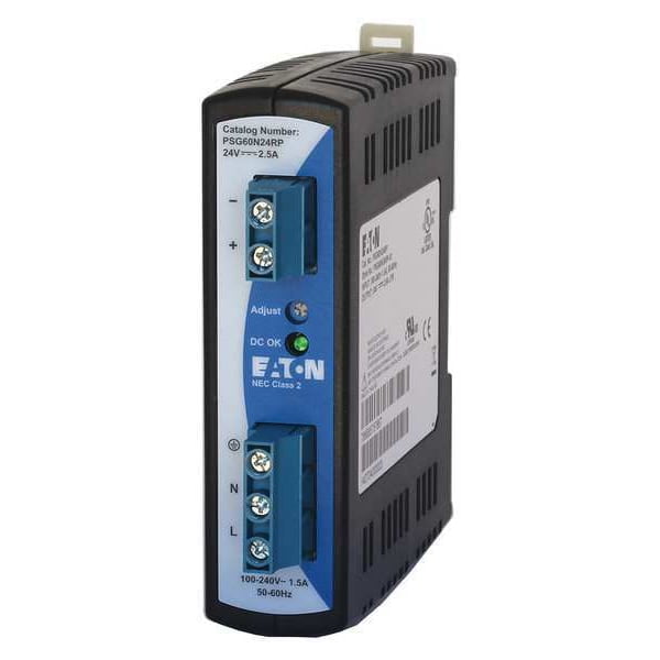 Eaton DC Power Supply,24VDC,2.50A,50/60 Hz PSG60N24RP - Walmart ...