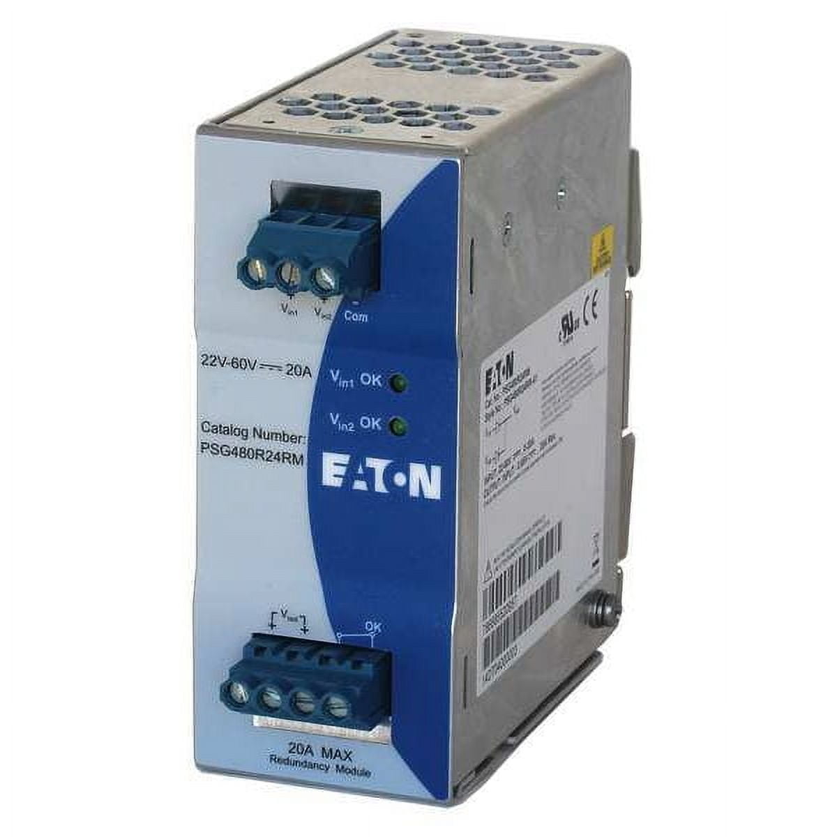 Eaton DC Power Supply,24VDC,20A,50/60 Hz PSG480F24RM - Walmart.com