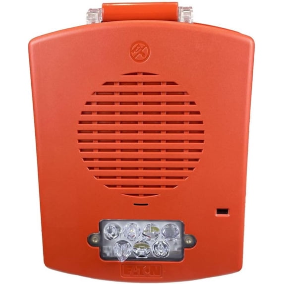 Eaton EL4XMTST-FR Eluxa Outdoor 4X Multitone Strobe with Clear Lens ...