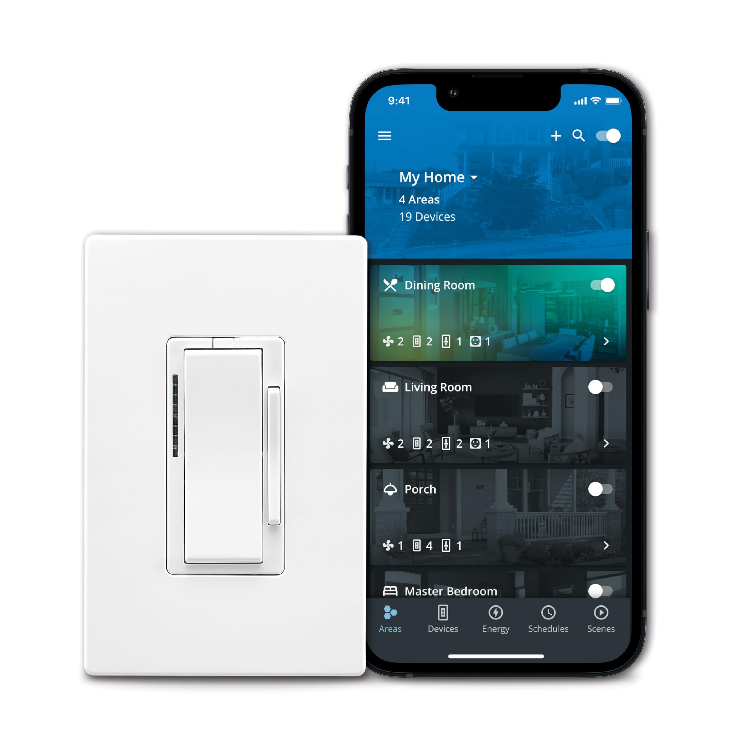 Eaton EWFFSC15-C2-BX-L Wi-Fi Smart Fan Speed Control Compatible with ...