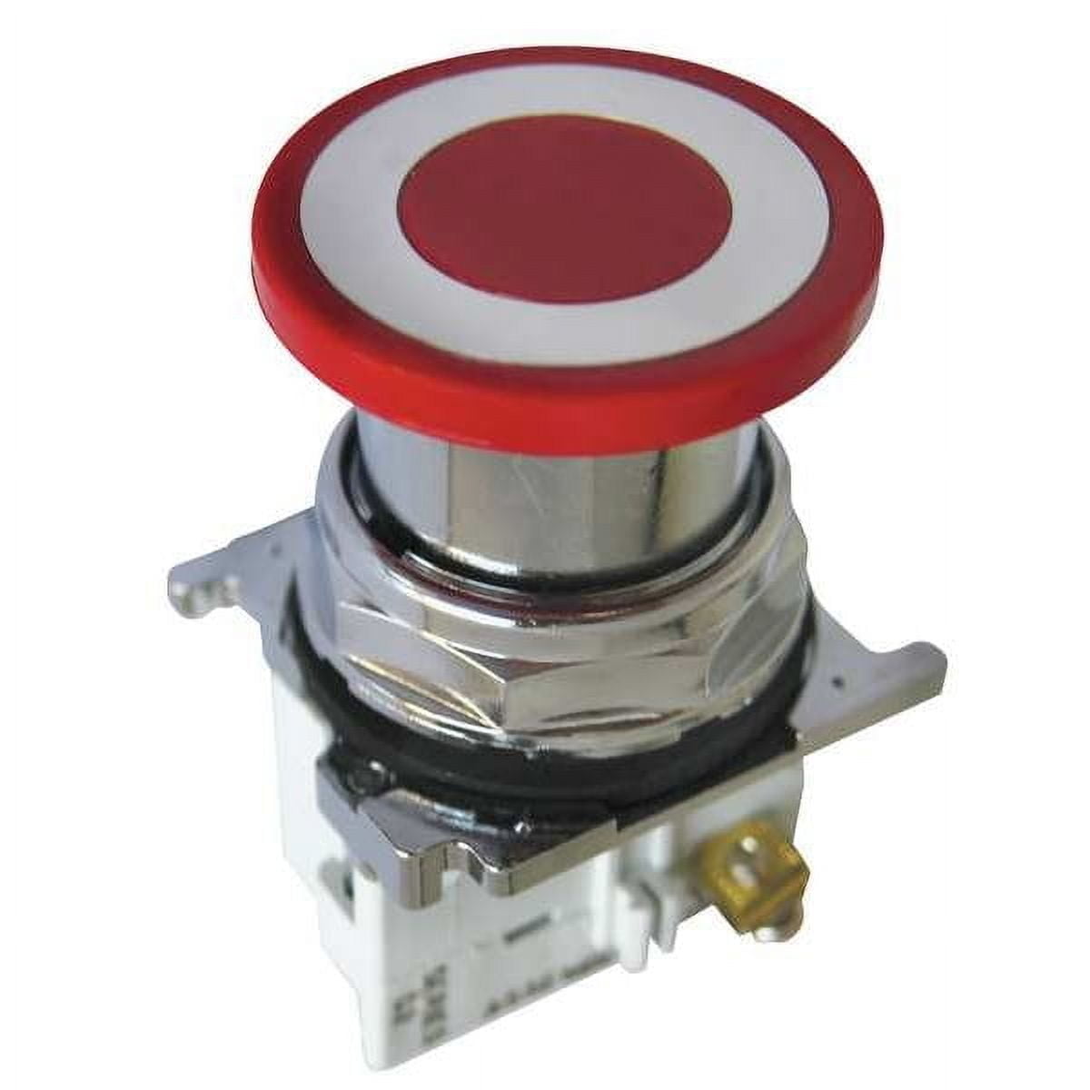Eaton Emergency Stop Push Button,Red 10250T10B62-1X - Walmart.com