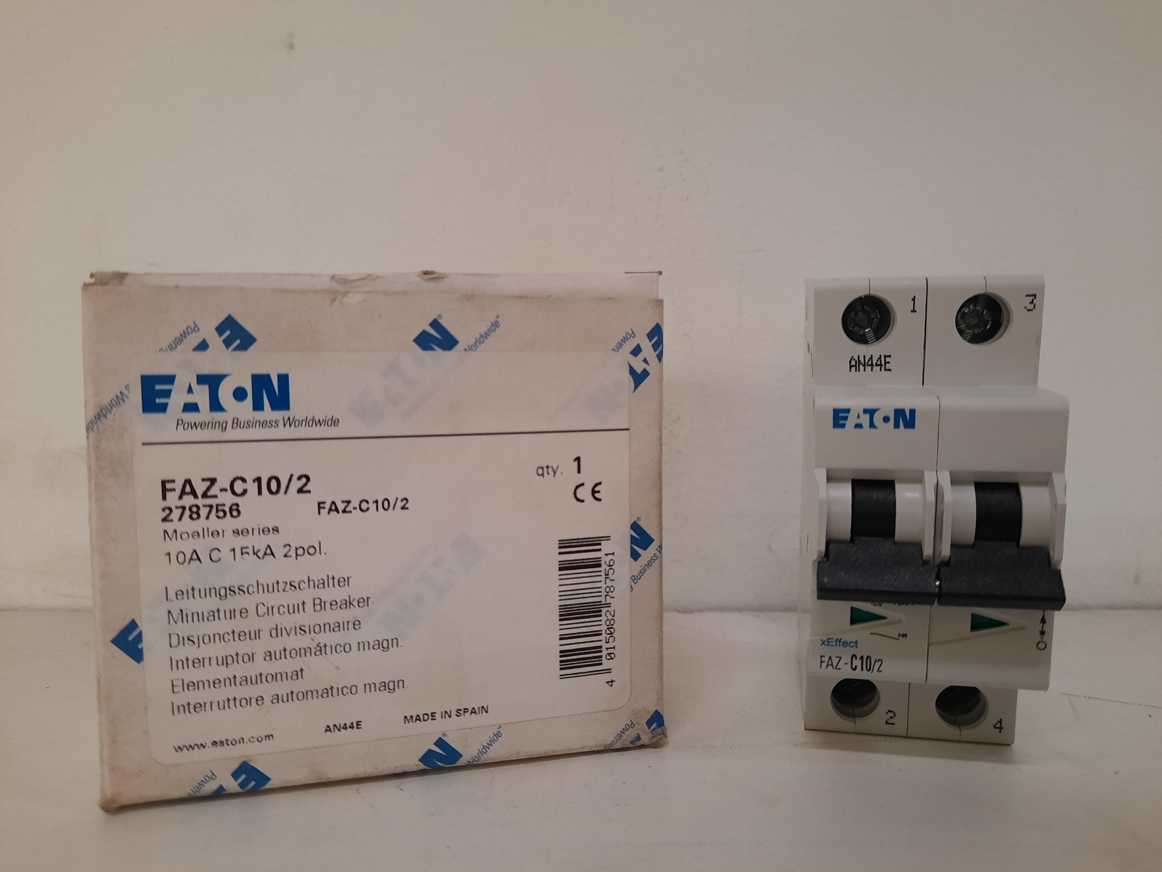 Eaton FAZ-C10/2 Miniature Circuit Breakers (MCBs) - Walmart.com