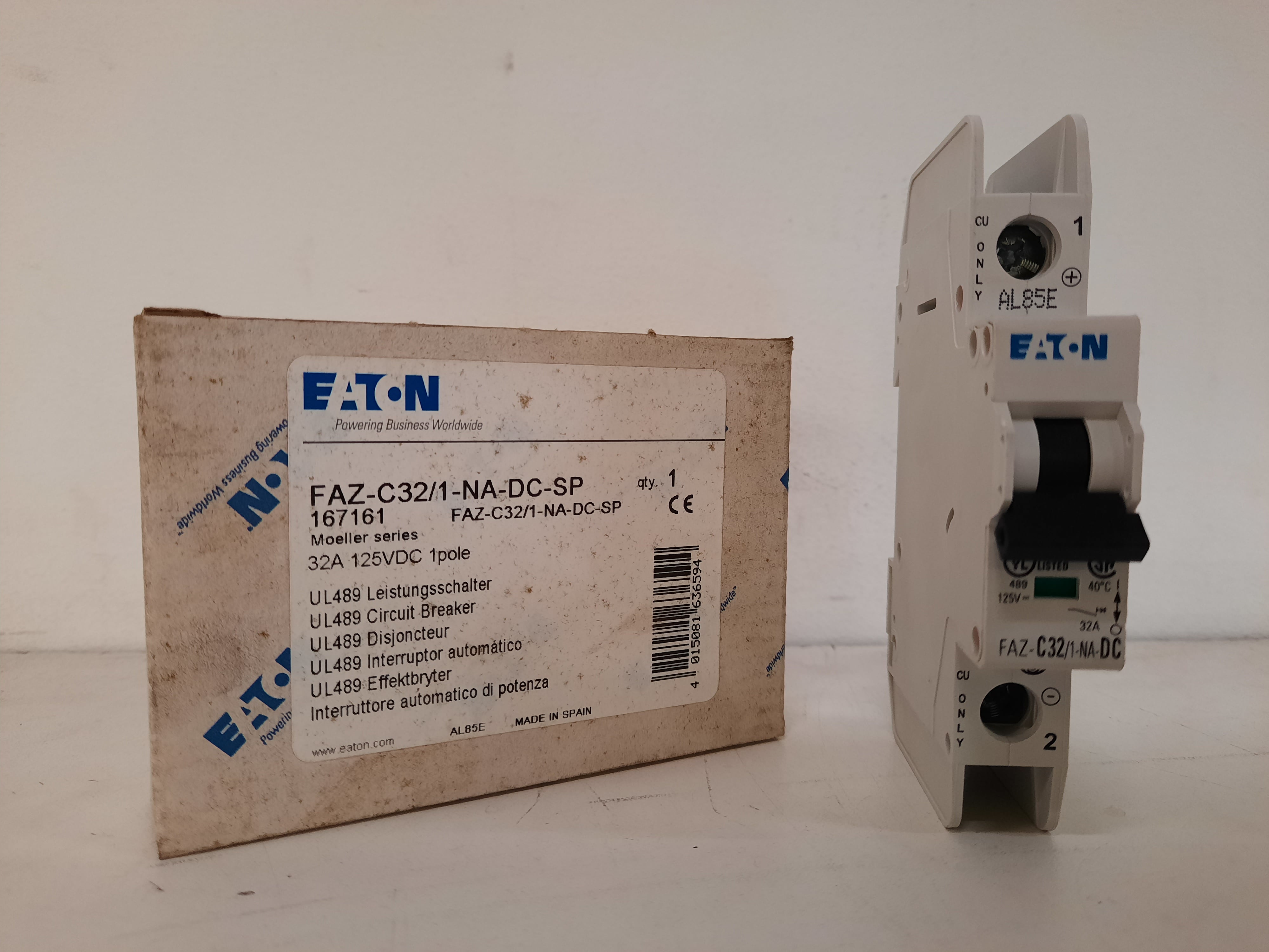 Eaton FAZ-C32/1-NA-DC-SP Miniature Circuit Breakers (MCBs) - Walmart.com