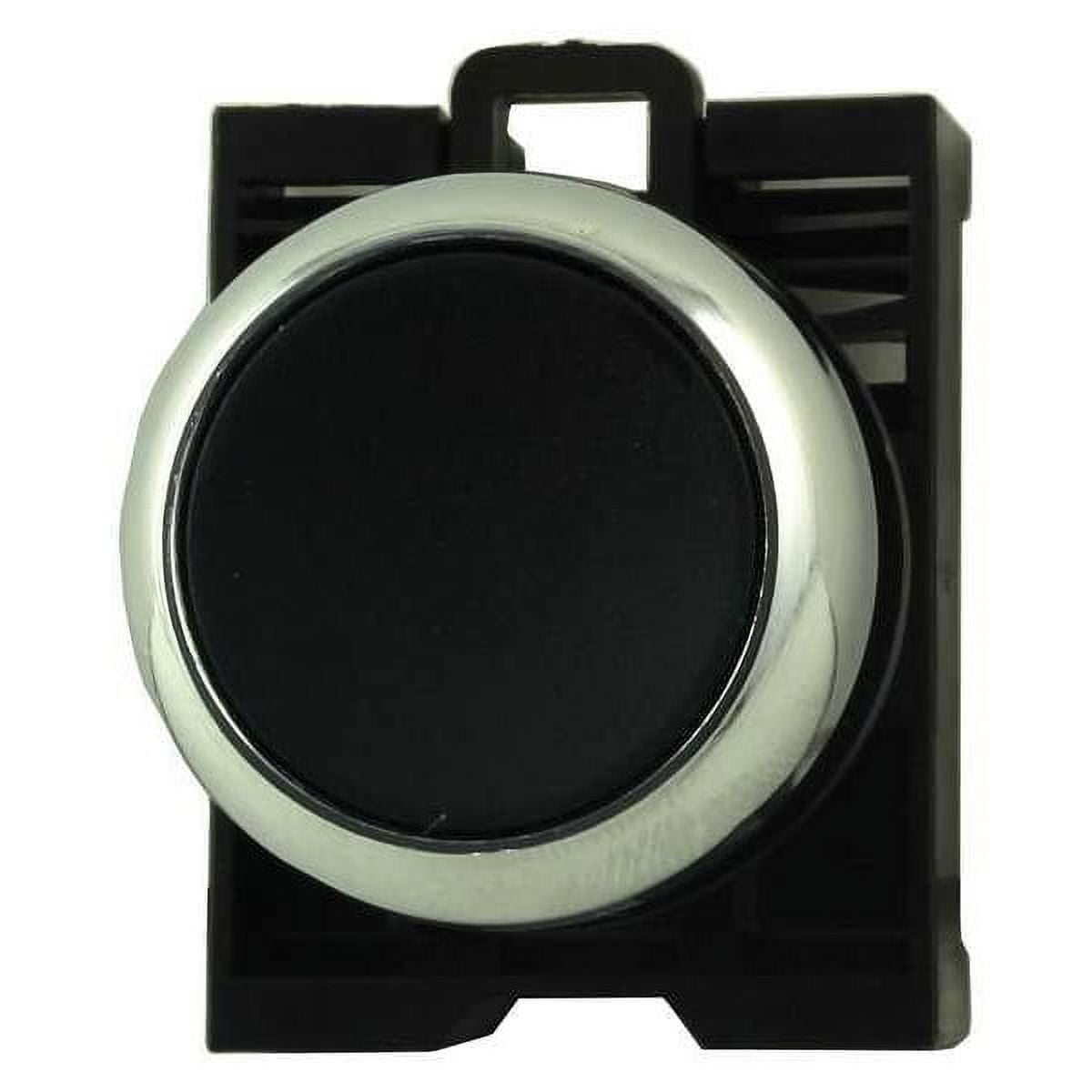 Eaton Flush Push Button, Black, LED, 22mm M22M-DR-S - Walmart.com