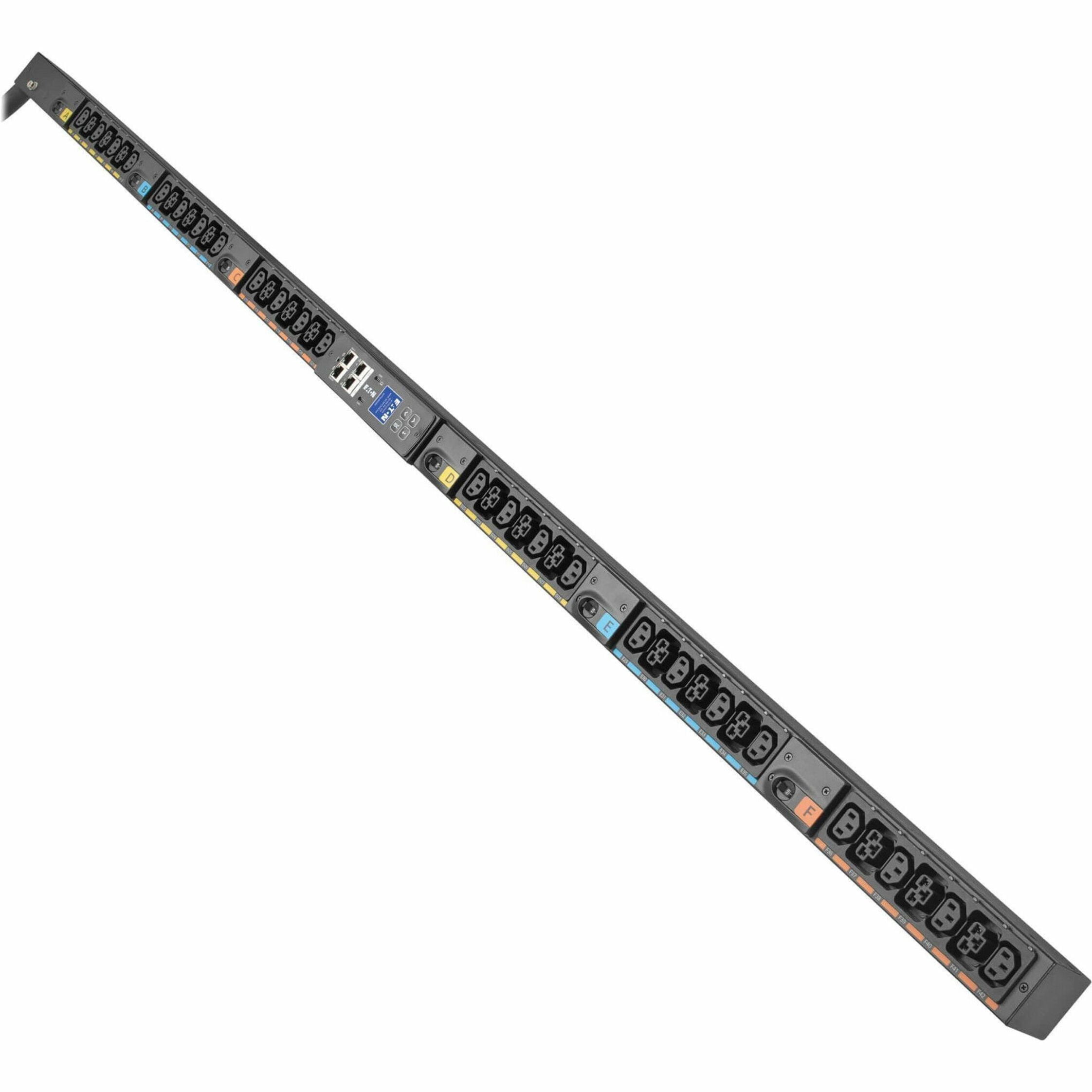 Eaton 3-Phase Metered Input Rack PDU G4, 208V, 42 Outlets, 48A, 17.3kW ...