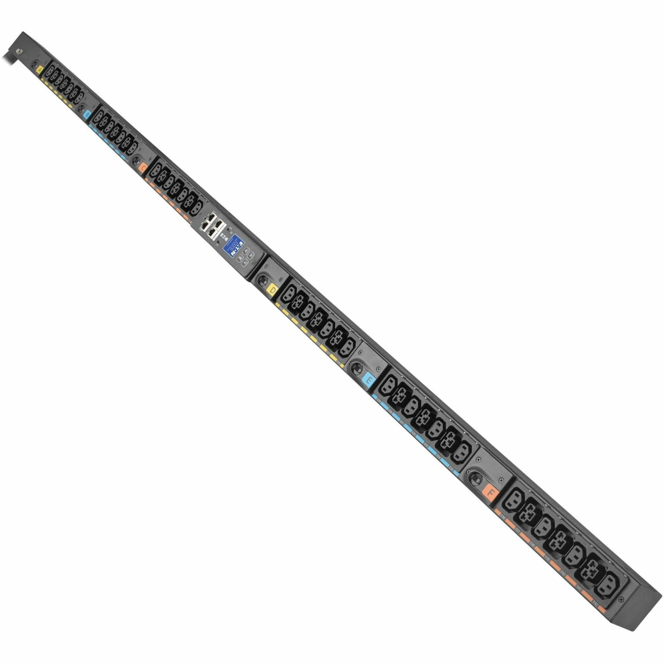 Eaton 3-Phase Metered Input Rack PDU G4, 240/415V, 42 Outlets, 24A/32A ...