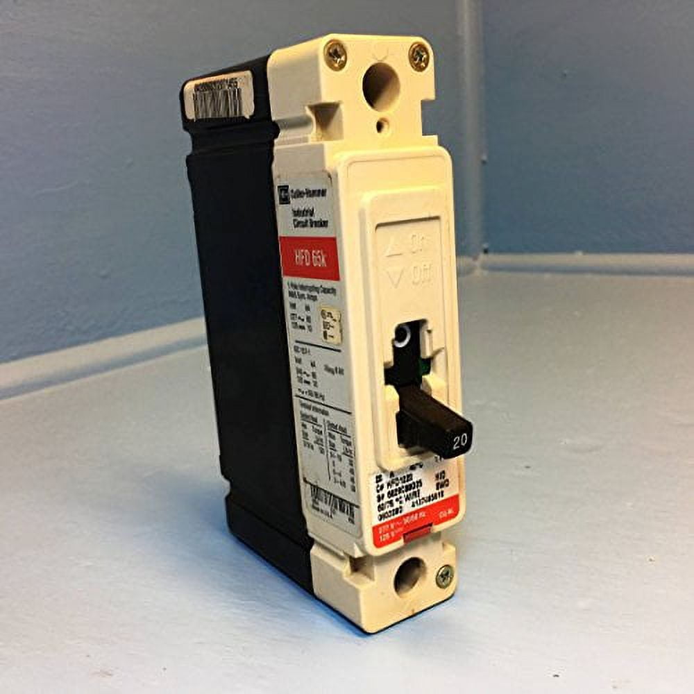 Eaton HFD1020 Panel Mount Type HFD Molded Case Circuit Breaker 1-Pole ...