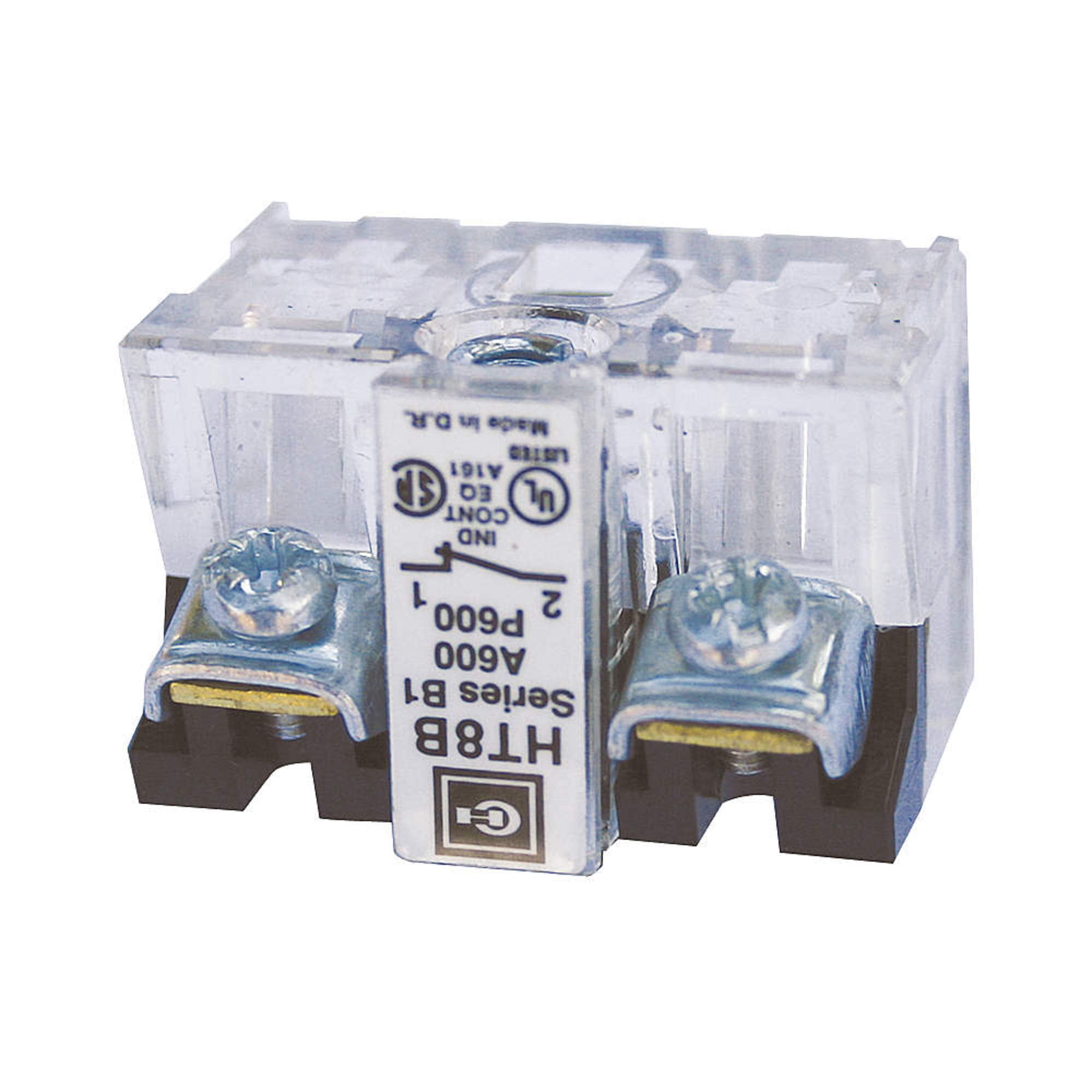 Eaton HT8B Contact Block,NC,30mm,Clear CA1 - Walmart.com
