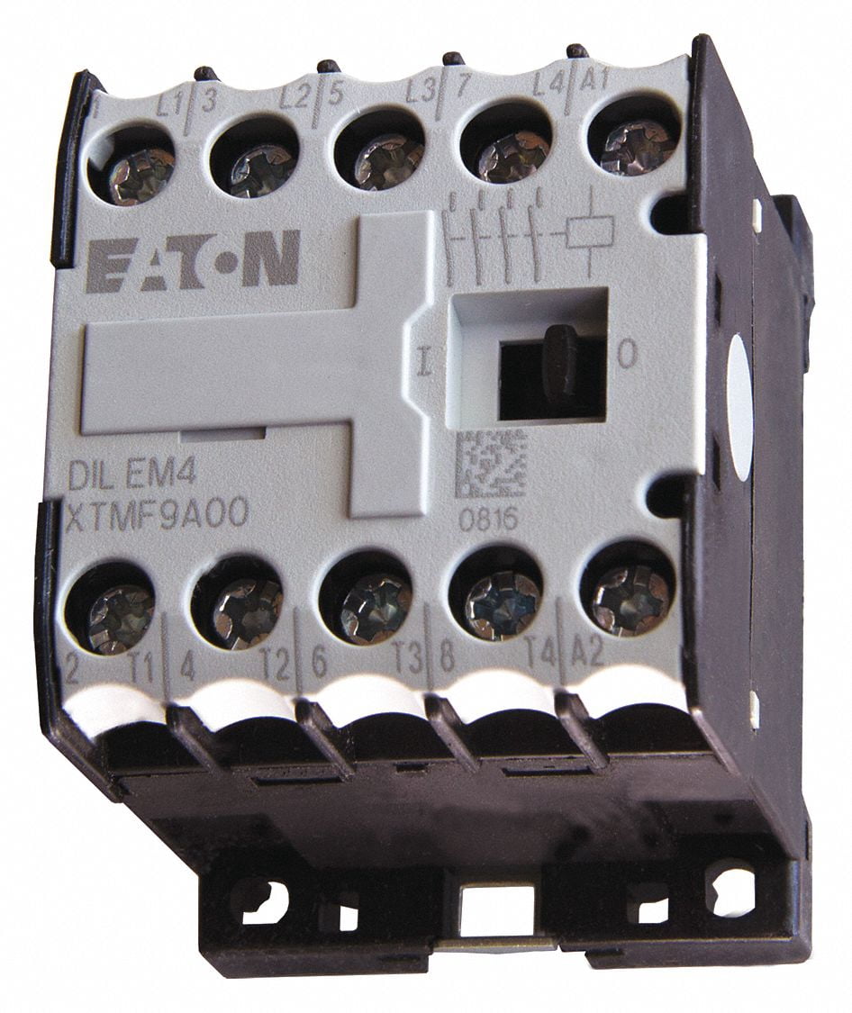 Eaton IEC Mini Magnetic Contactor,24V,9A,4P XTMF9A00TD - Walmart.com