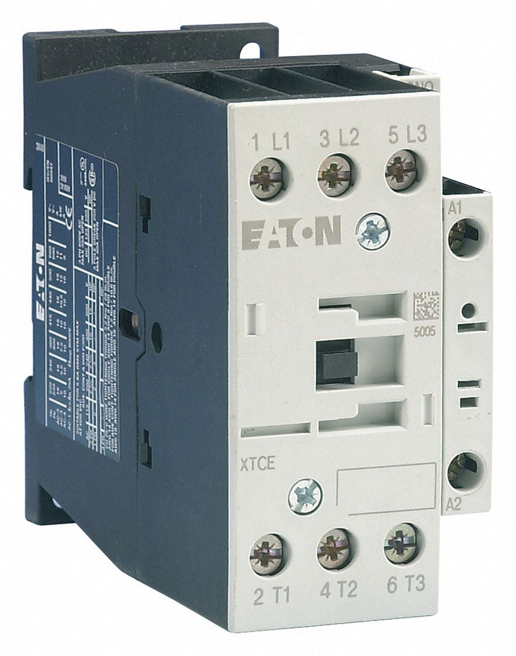 Eaton IECMagContactor, NonReversing, 24-27VDC XTCE032C01TD - Walmart.com
