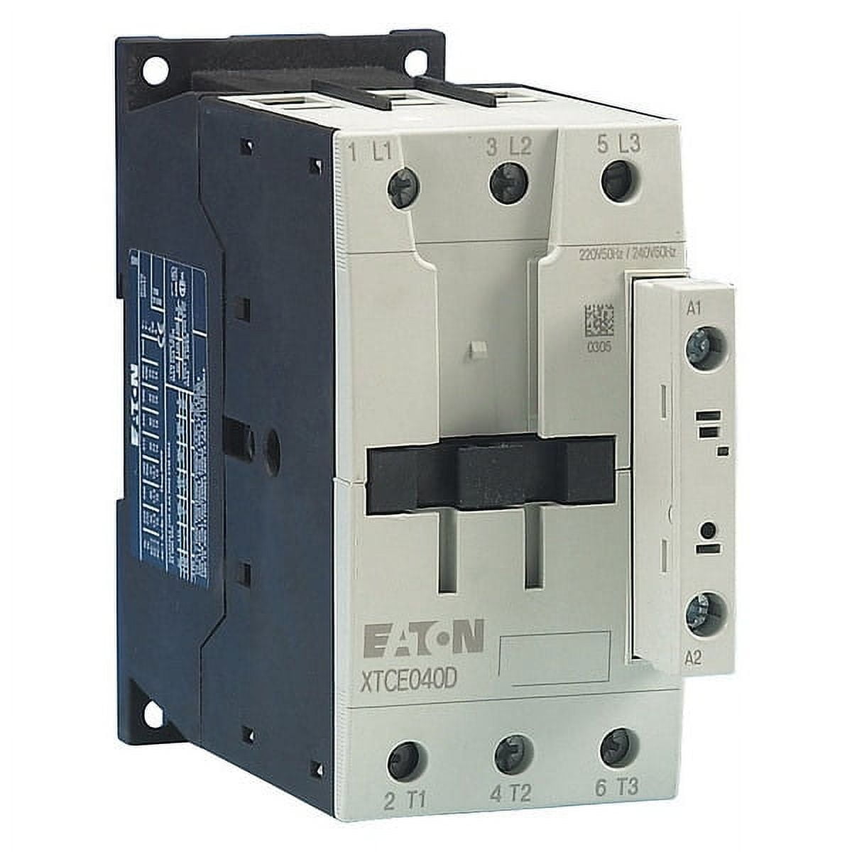 Eaton IECMagContactor,NonReversing,415/480VAC XTCE040D00C - Walmart.com
