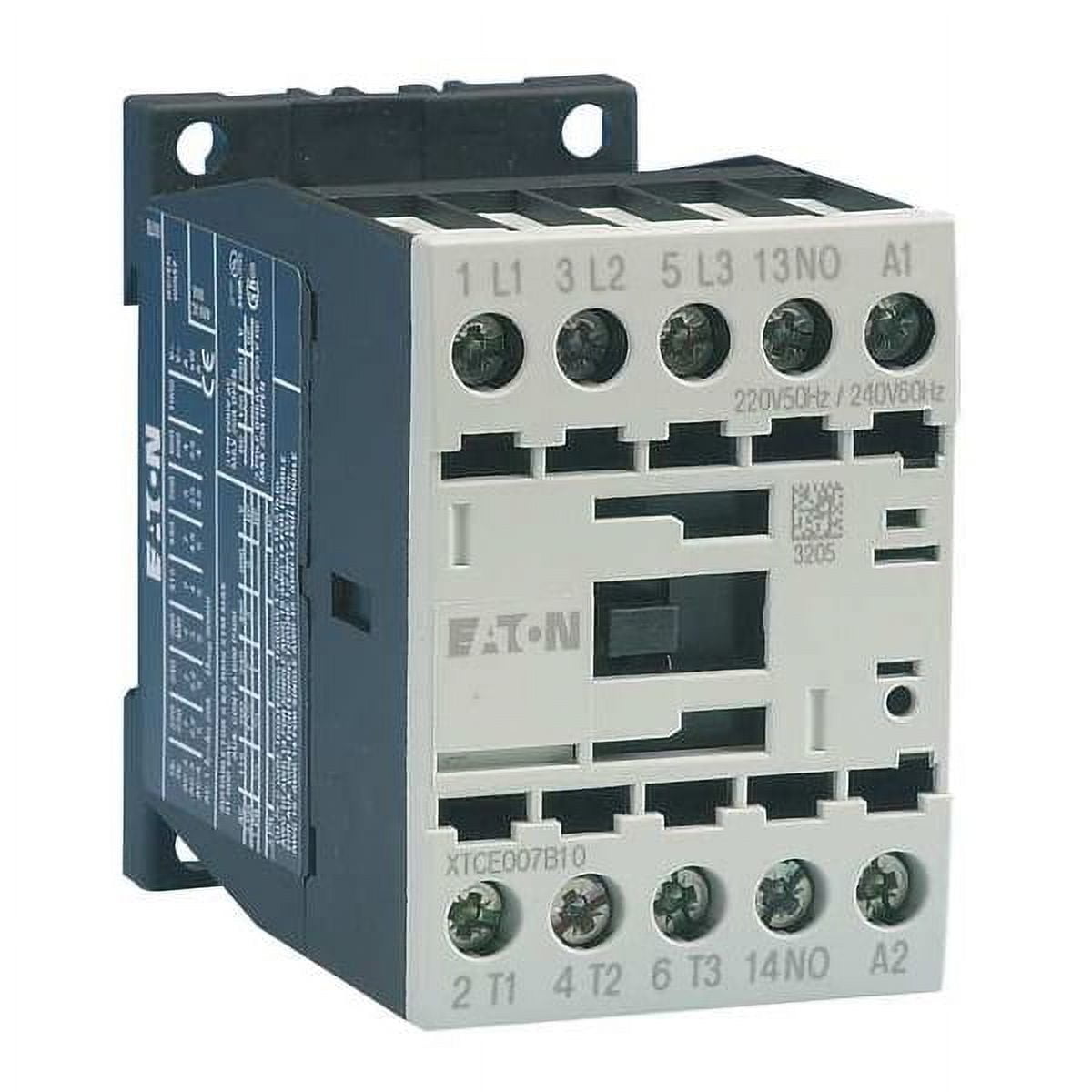 Eaton IECMagneticContactor,NonReversing,24VDC XTCE015B01TD - Walmart.com