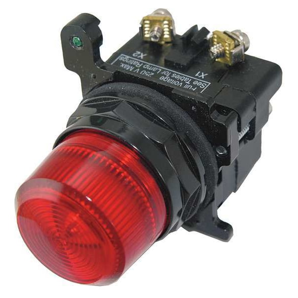 Eaton Indicating Light, Red, 30mm, LED 10250T197HLRP24 - Walmart ...