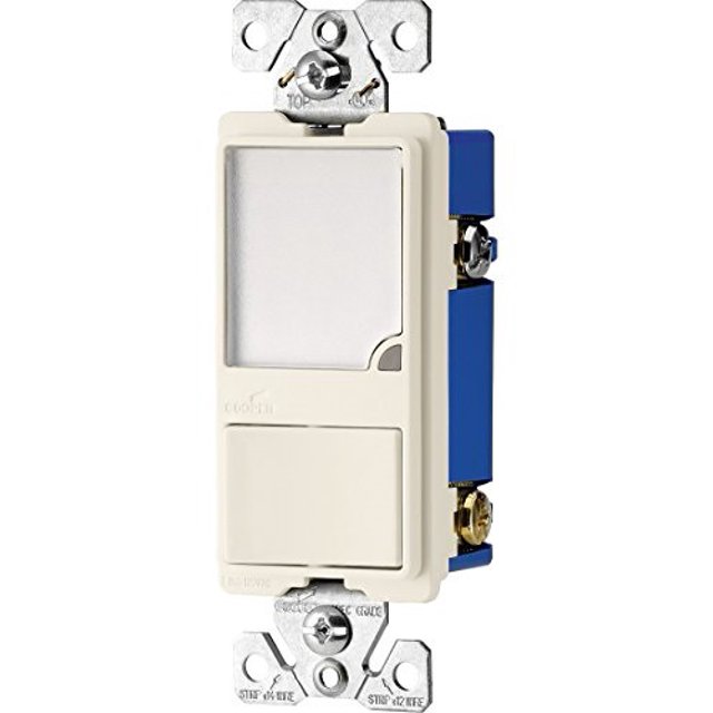 Eaton LED nightlight with switch, Light Almond - Walmart Business Supplies