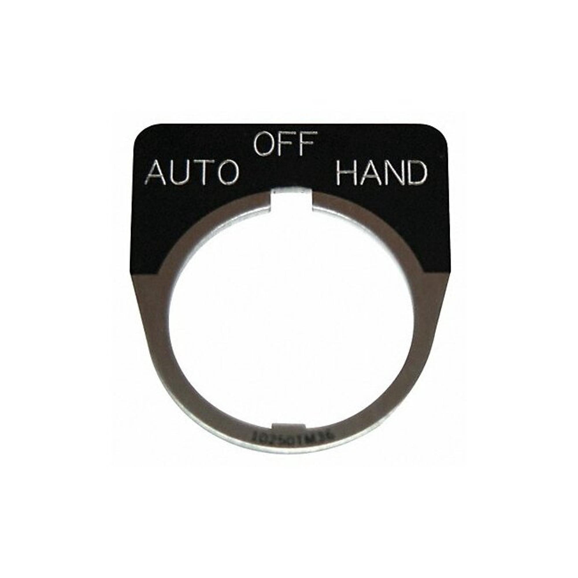Eaton Legend Plate,Automatic Off Hand,Black 10250TM49 - Walmart.com