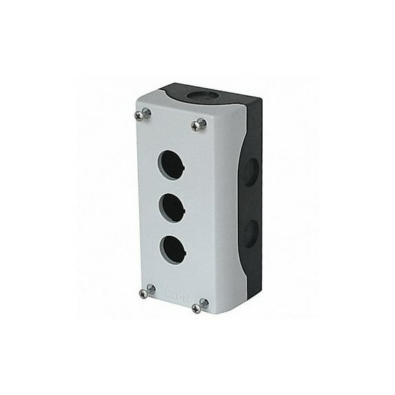 Eaton M22-I3-PG Pushbutton Enclosure,3.15 in D,Plastic CA2 - Walmart.com