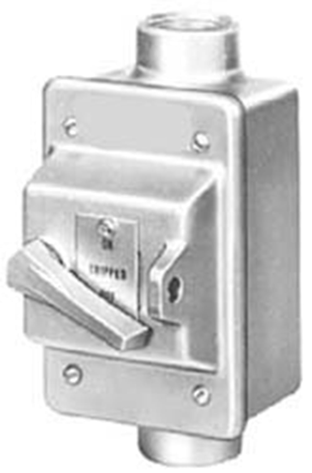 Eaton MST02 Manual Motor Starter, Toggle Switch, 1PH, 2P, MS Series ...