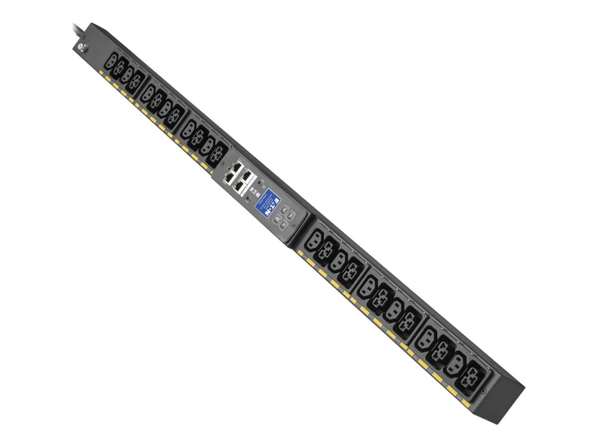 Eaton Metered Input Rack PDU Single-Phase Metered Input Rack PDU G4, 100-240V, 24 Outlets, 16A ...