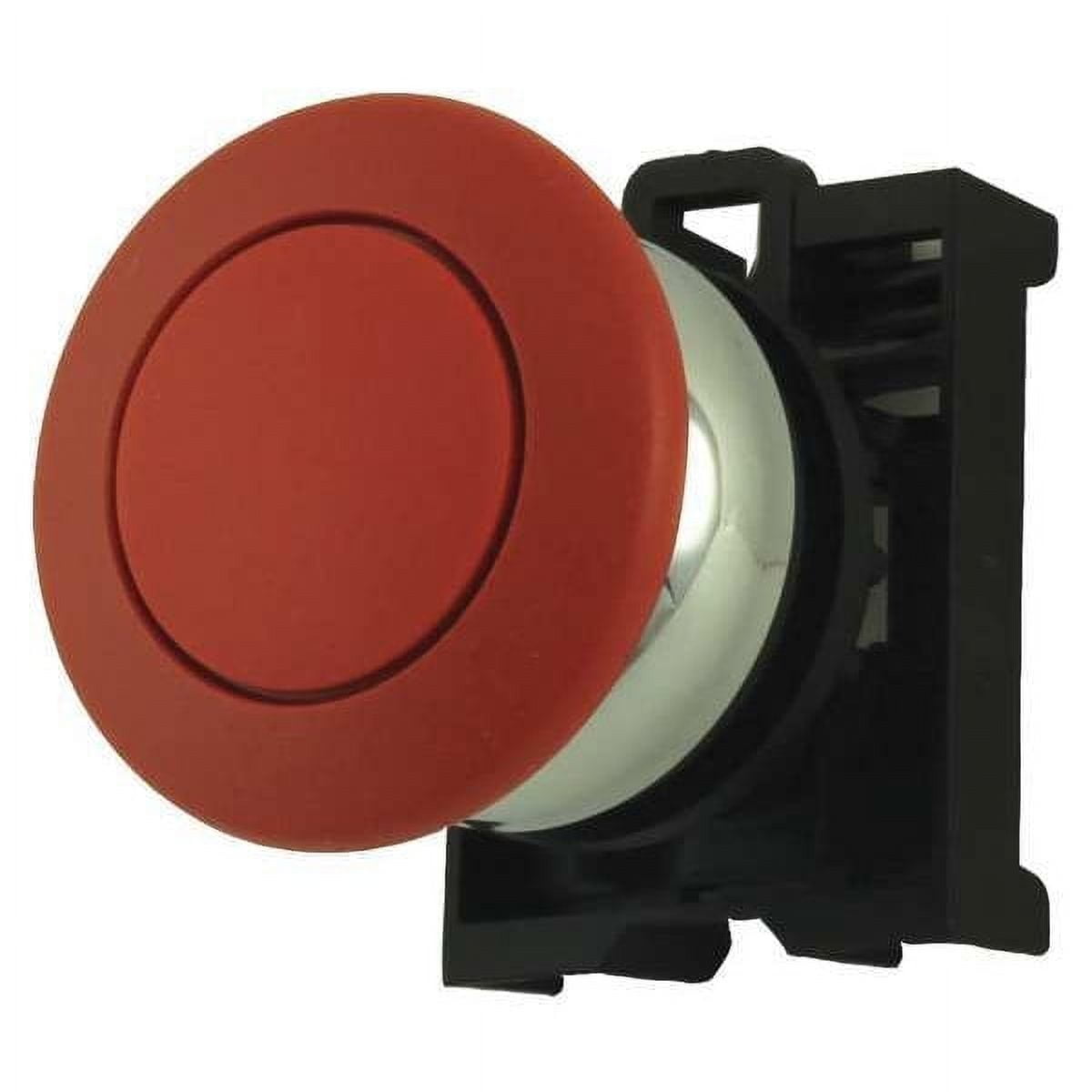 Eaton Mushroom Head Push Button,Red,22mm M22M-DP-R - Walmart.com