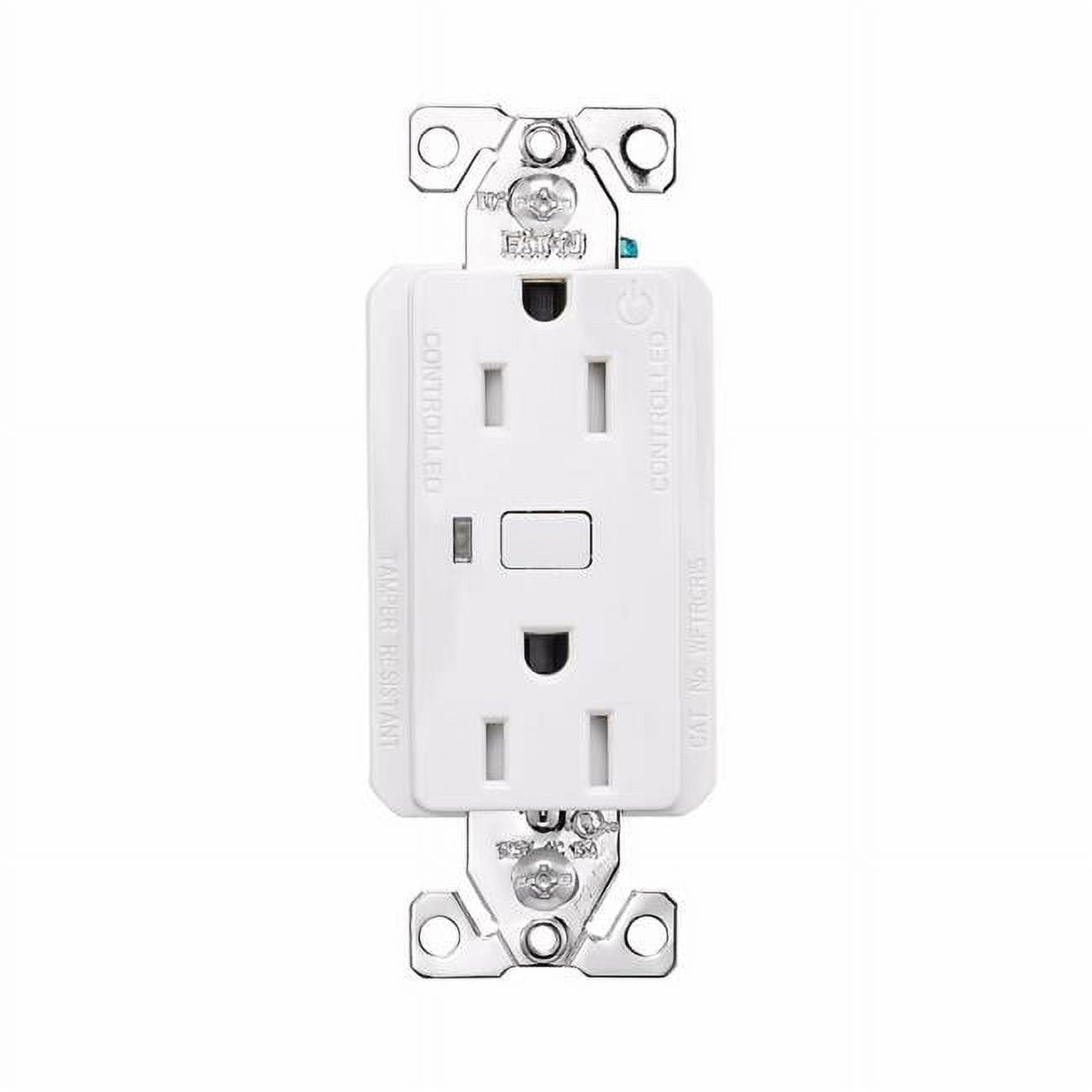 Eaton NSB WFTRCR15-WSP-L Outlets Smart WiFi Duplex Receptacle 15A White ...