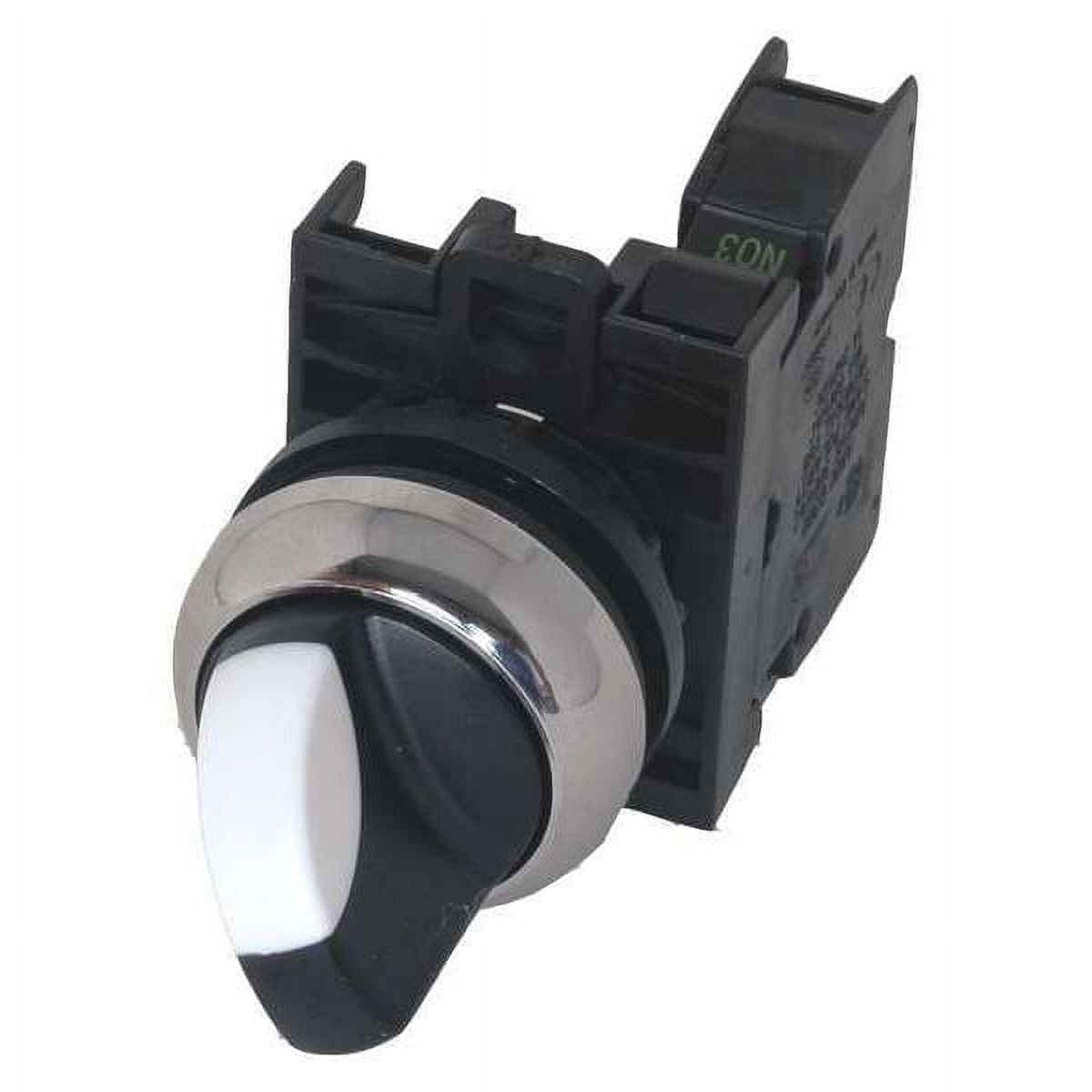Eaton Non-Illum Selector Switch,Al,1NO,Black M22M-WKV-K10 - Walmart.com