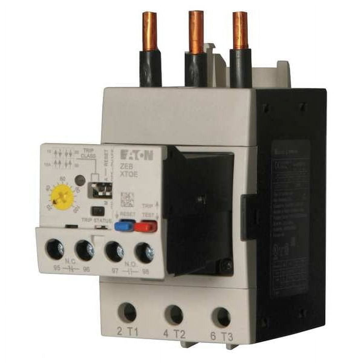Eaton Overload Relay,20 to 100A,Electronic,3P XTOE100DCS - Walmart.com