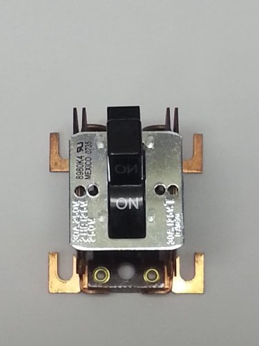 "Eaton / Switches 8980K4 Switch, Toggle, DPST, 30 Amps @ 250 VAC, Frame ...