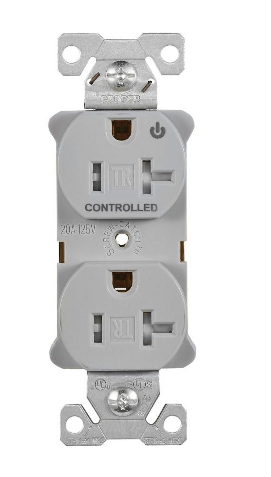 Eaton TR5362CHGY Heavy Duty Industrial Specification Duplex receptacle ...